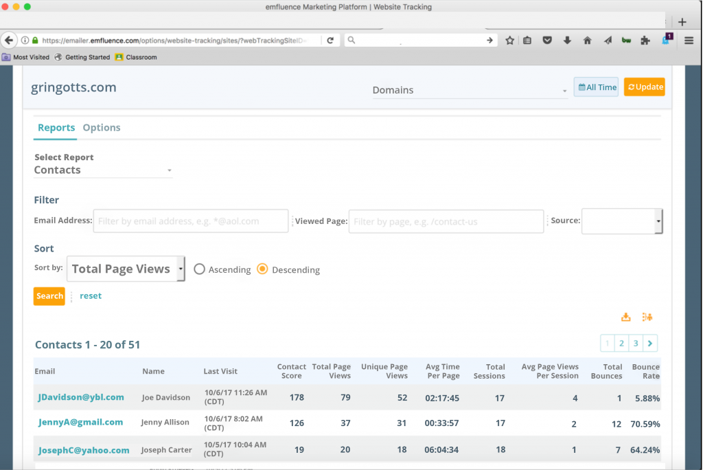 Website Tracking Is Here! - emarketingplatform.com